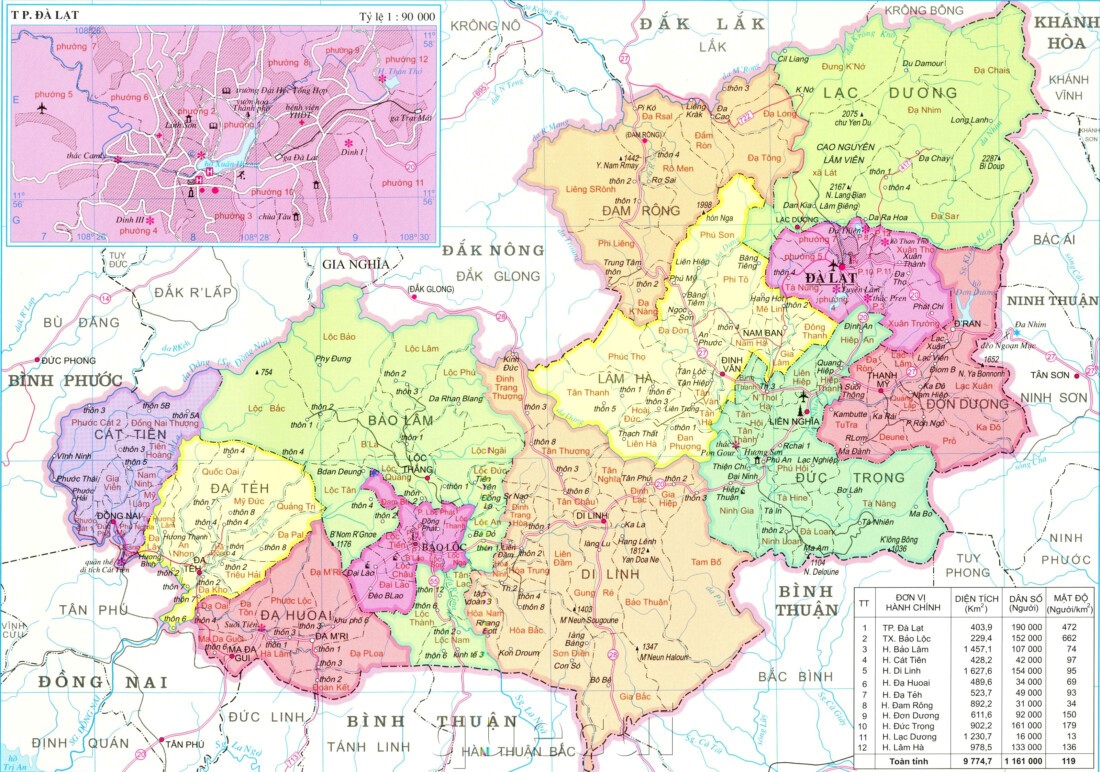 Đà Lạt Vị Trí Địa Lý Vị Trí Địa Lý Của Đà Lạt Vị Trí Địa Lý Lâm Đồng